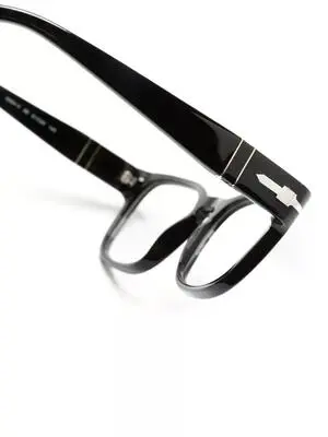Persol Square Frame Eyeglasses - Black