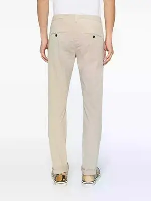 DONDUP Slim-fit Chino Trousers - Neutrals