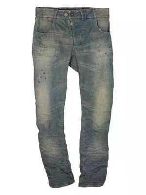 Boris Bidjan Saberi Mid Rise Jeans For Men