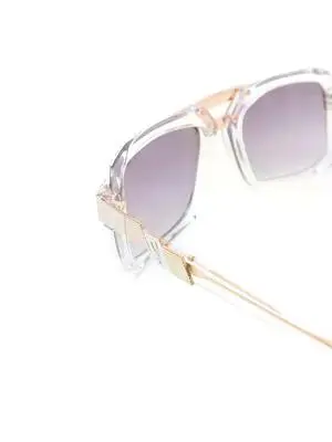 Cazal Transparent-design Frame Sunglasses