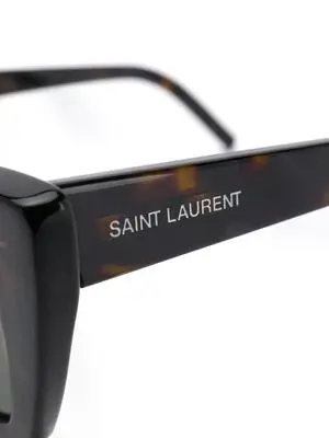 Saint Laurent New Wave Sunglasses - Brown