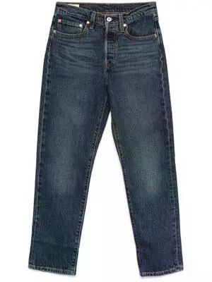 LEVI'S 501 Cropped Jeans - Blue
