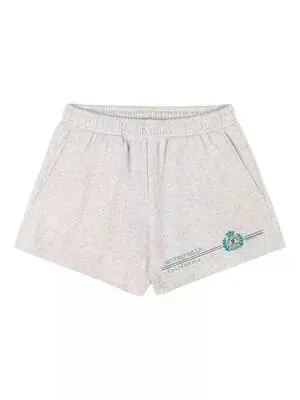 Sporty & Rich Heather Soft Disco Shorts