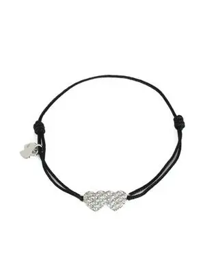 Zadig&Voltaire Double Heart Bracelet - Silver