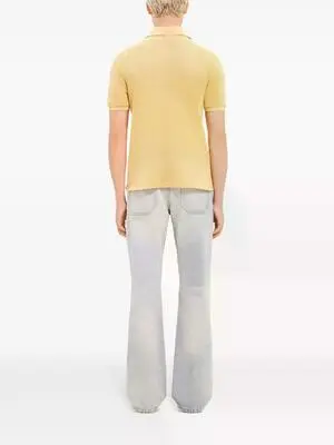 COURREGES Logo-patch Polo Shirt