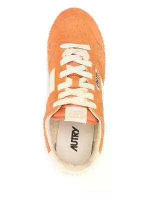 AUTRY Windspin Lace-up Sneakers - Orange