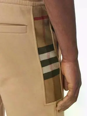 Burberry Check-pattern Track Pants - Neutrals