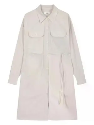 STUDIO TOMBOY Utility Shirtdress - Grey