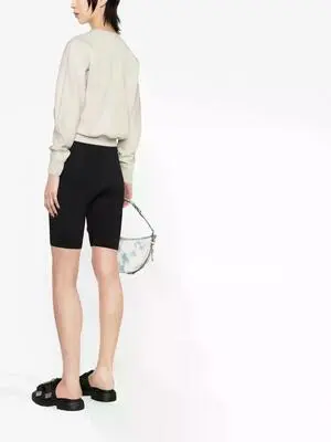Off-White Logo Print Shorts