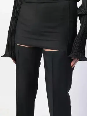 Givenchy Wool-mohair Blend Slit Trousers