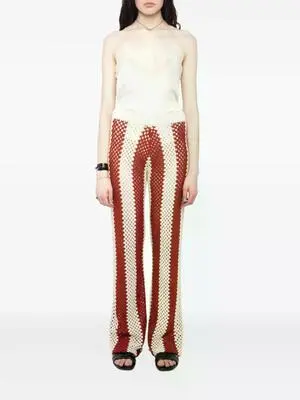 Zadig&Voltaire Crochet Knit Trousers