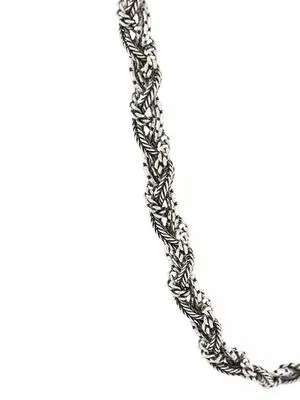 Emanuele Bicocchi Sterling Braided Necklace