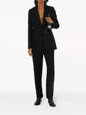Burberry Checked Wool Blazer