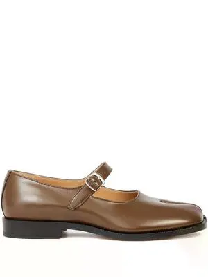 MAISON MARGIELA Tabi Split-toe Mary Jane Pumps - Brown