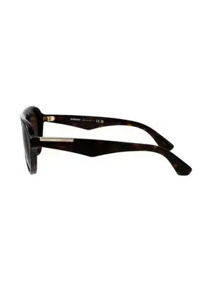 Burberry Round Frame Sunglasses - Brown