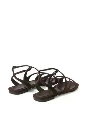 JIMMY CHOO Ayla Sandals - Brown