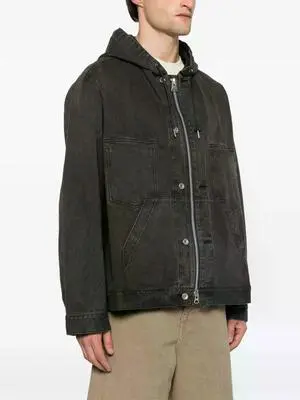 Sacai Hooded Jacket - Grey