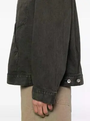 Sacai Hooded Jacket - Grey