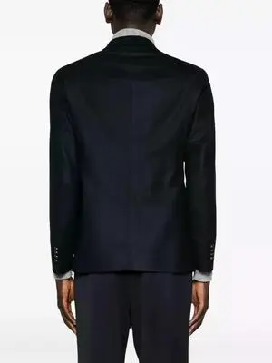 Tagliatore Single-breasted Blazer - Blue