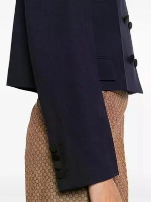 Gucci Double-breasted Cropped Jacket