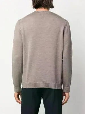 ZANONE Virgin Wool Knitted Crew Neck Jumper