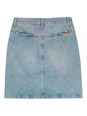 Martine Rose Denim Miniskirt