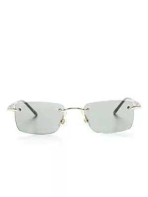 Montblanc Geometric Frame Sunglasses - Grey