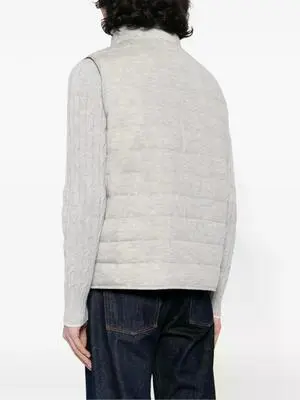 N.peal Reversible Down Gilet - Grey