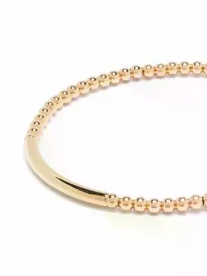 PRAGNELL 18kt Yellow Bead Bangle - Gold