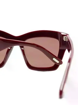 TOM FORD Luna Sunglasses - Red