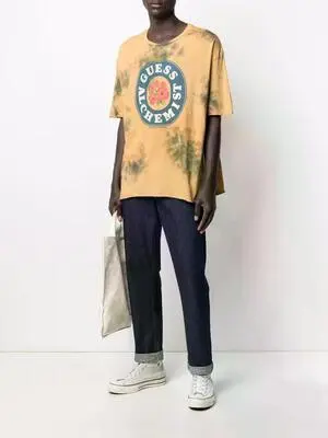 Alchemist Tie-dye Logo T-shirt - Neutrals