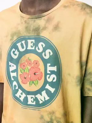 Alchemist Tie-dye Logo T-shirt - Neutrals