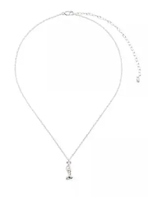 LOVENESS LEE Alphabet Charm Necklace - Silver