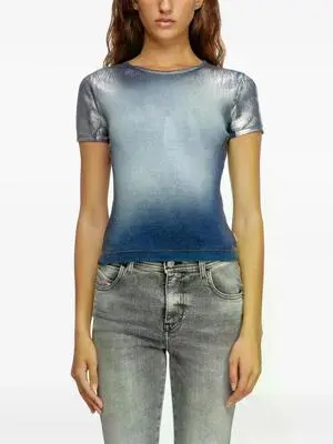 DIESEL® Ombré Ribbed T-shirt