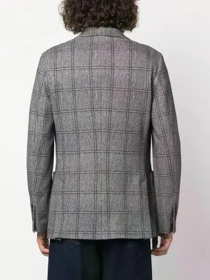 CIRCOLO 1901 Plaid-check Single-breasted Blazer