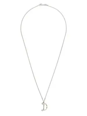 Emanuele Bicocchi Sterling Initial Pendant Necklace