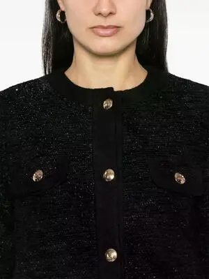 ANINE BING Tweed Sequined Jacket