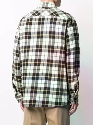 COUNTY OF MILAN Feather Checked Shirt