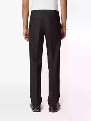 Versace Cavalry Wool Formal Trousers
