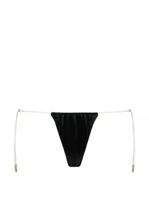 MAISON CLOSE String Bikini Bottoms - Black