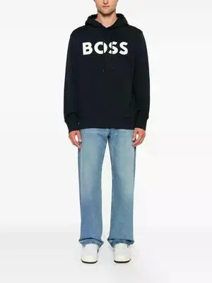 BOSS Logo-print Hoodie