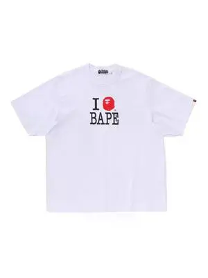 A BATHING APE Graphic-print T-shirt - White