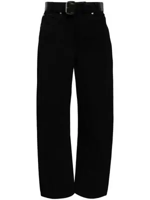 Alexander Wang Belted Waist Wide-leg Trousers