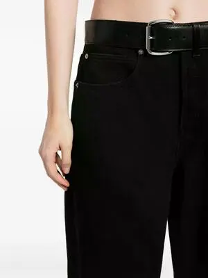 Alexander Wang Belted Waist Wide-leg Trousers