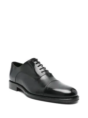 Corneliani Leather Derby Shoes