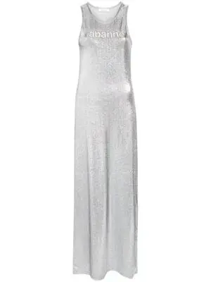 Rabanne Metallic-finish Sleeveless Dress