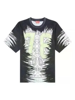 DIESEL® Bandana-print T-shirt