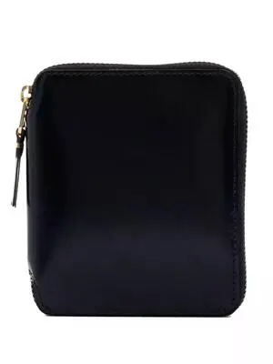 Comme Des Garçons Zip-around Leather Wallet Black