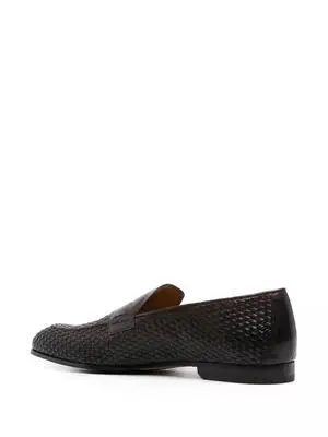 DOUCAL'S Leather Loafers - Brown