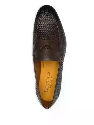 DOUCAL'S Leather Loafers - Brown
